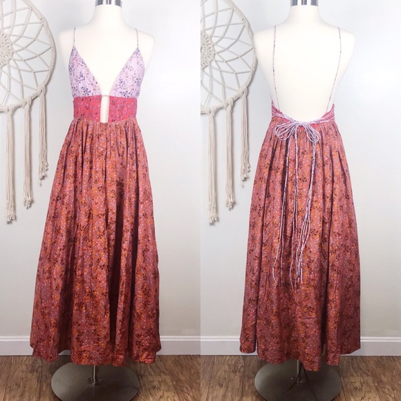Elliette | Dresses | Elliette Boho Midi Gown | Poshmark